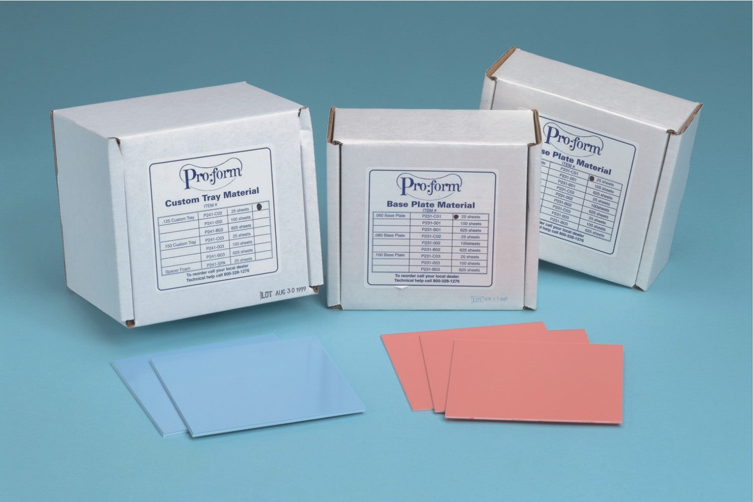 Base Plate Material, Pack of 50 – Dental Store