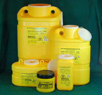 Cytotoxic Sharps Bin 7.8L Disposable – Dental Store